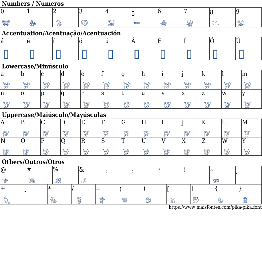 Pika Pika: Baixar Fonte Grátis | MaisFontes