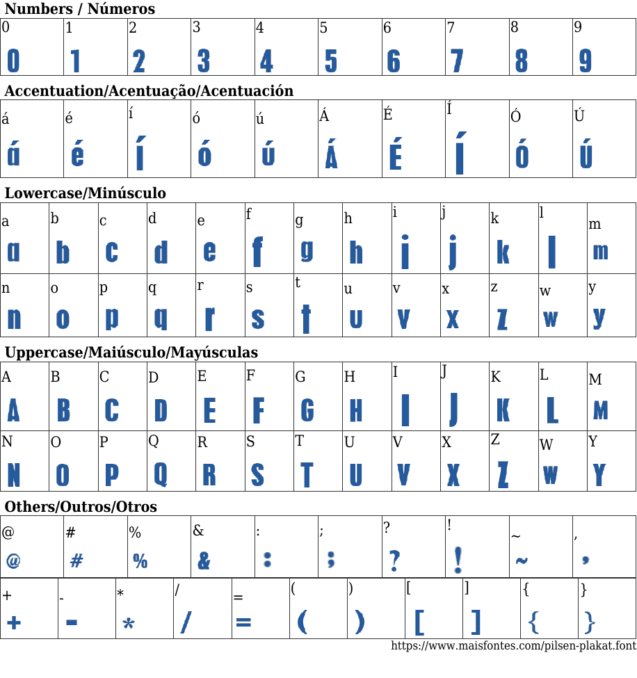 Pilsen Plakat: Free Font Download | MaisFontes