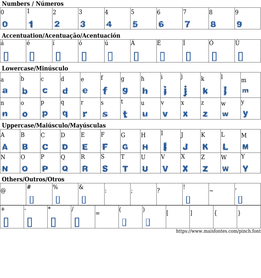 Pinch: Free Font Download | MaisFontes