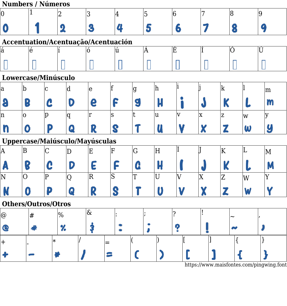 Pingwing: Free Font Download | MaisFontes