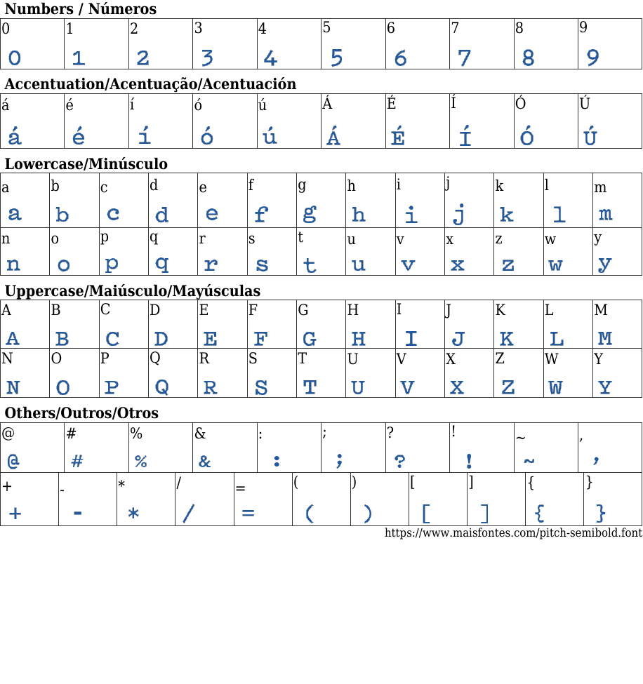 Pitch Semibold Font: Free Download | MaisFontes