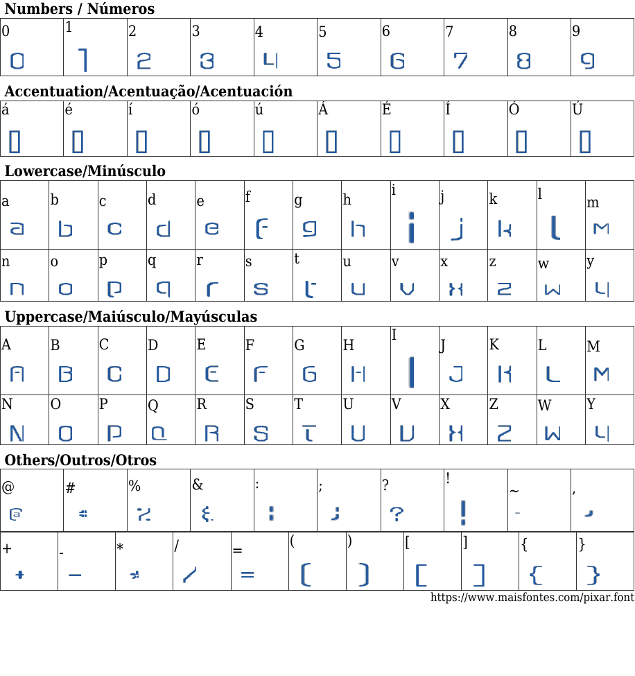 Pixar: Free Font Download | MaisFontes