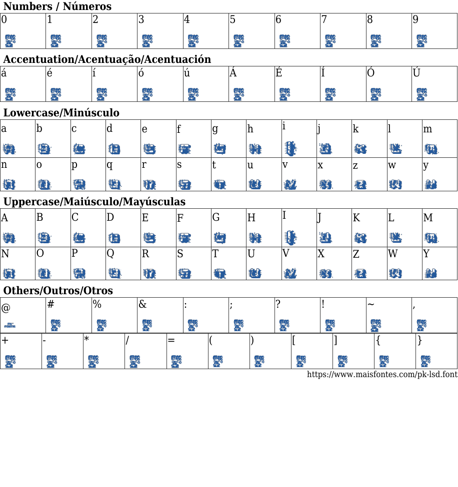 Pk LSD: Free Font Download | MaisFontes