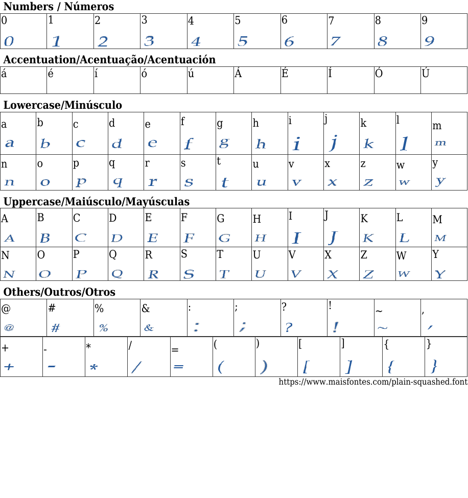 Plain Squashed: Free Font Download | MaisFontes