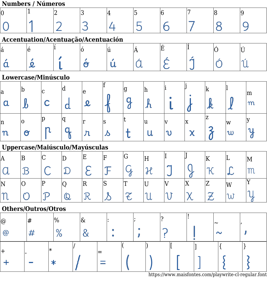 Playwrite Chile Regular: Descargar Fuente Gratis | MaisFontes