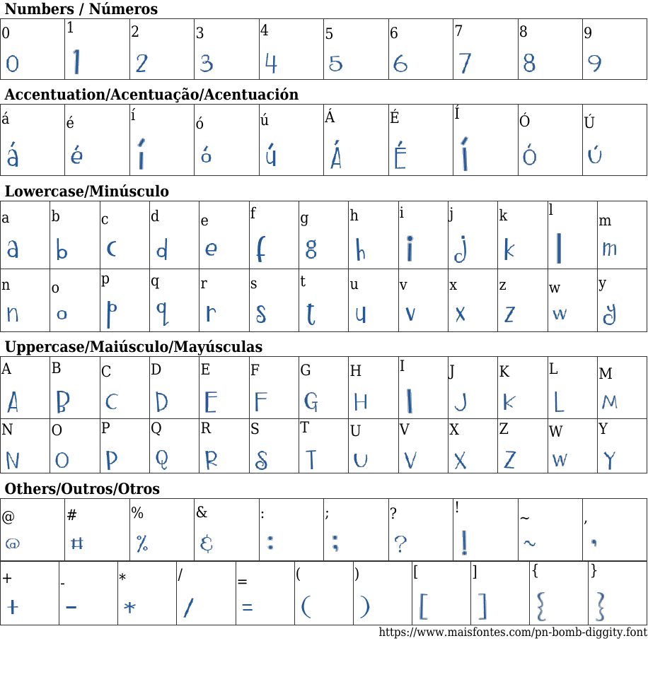 PN Bomb Diggity Font: Free Download | MaisFontes