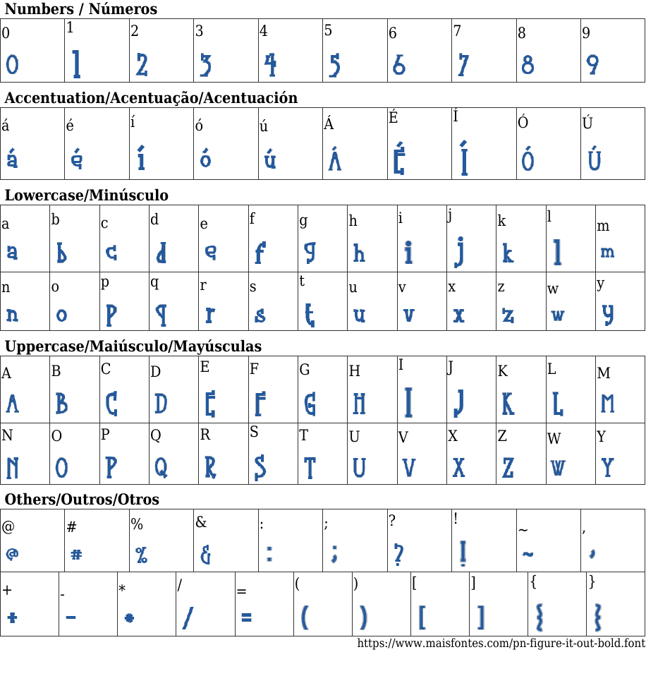 PN Figure Italic Outline Bold: Free Font Download | MaisFontes