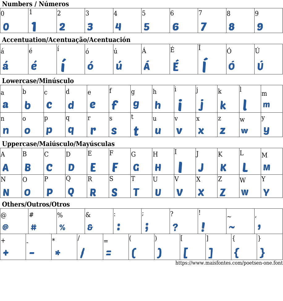Poetsen One: Baixar Fonte Grátis | MaisFontes