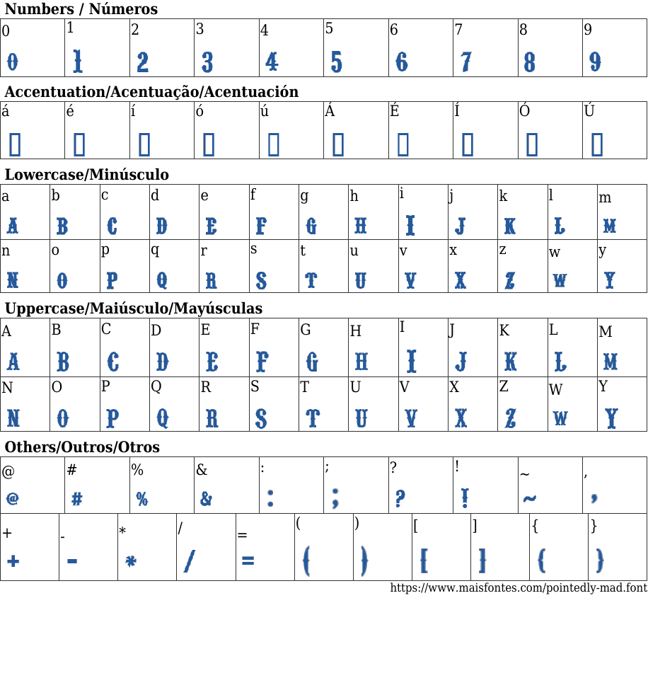 Pointedly Mad: Baixar Fonte Grátis | MaisFontes