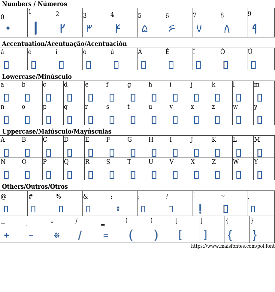 Pol: Free Font Download | MaisFontes