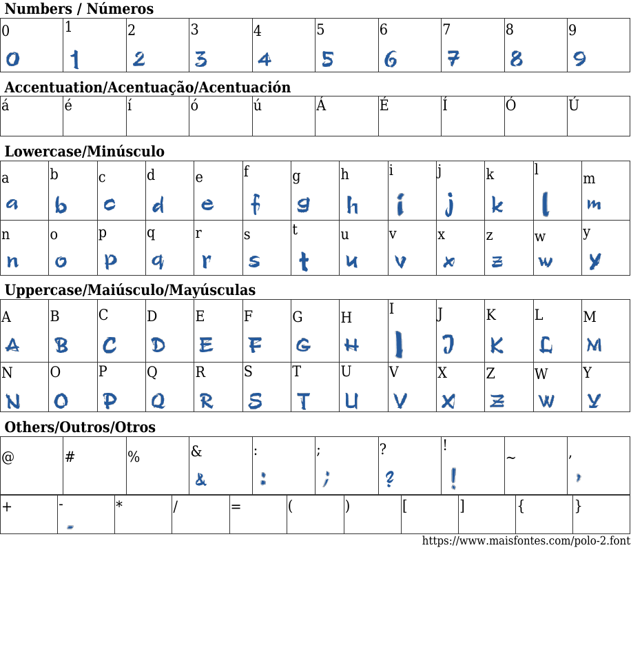 Polo Font: Free Download | MaisFontes