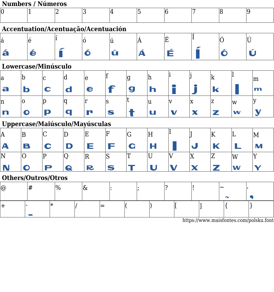 Polsku: Free Font Download | MaisFontes