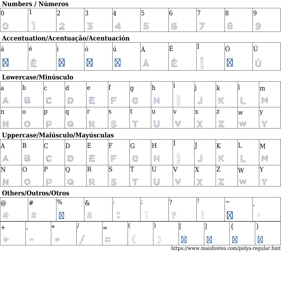 POLYA Regular: Baixar Fonte Grátis | MaisFontes
