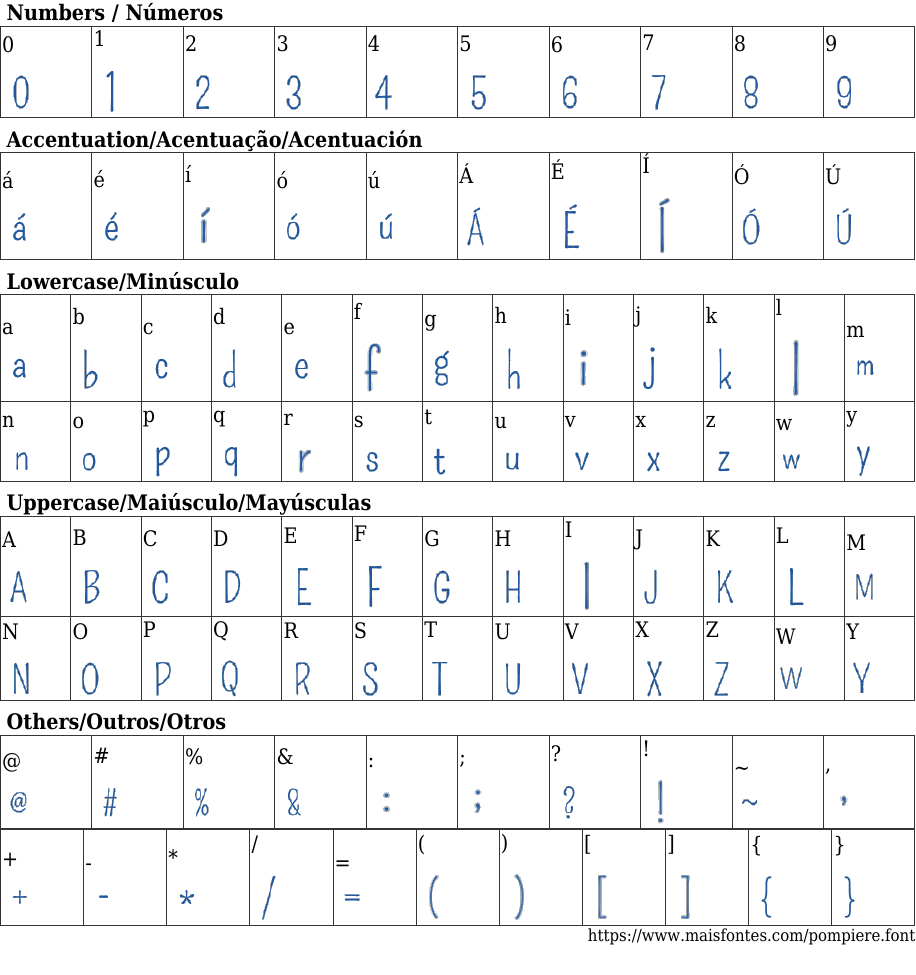 Pompiere Font: Free Download | MaisFontes