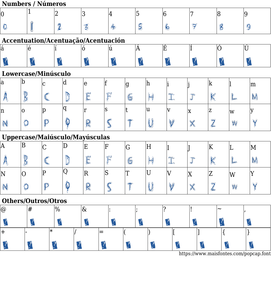 PopCap Font: Free Download | MaisFontes