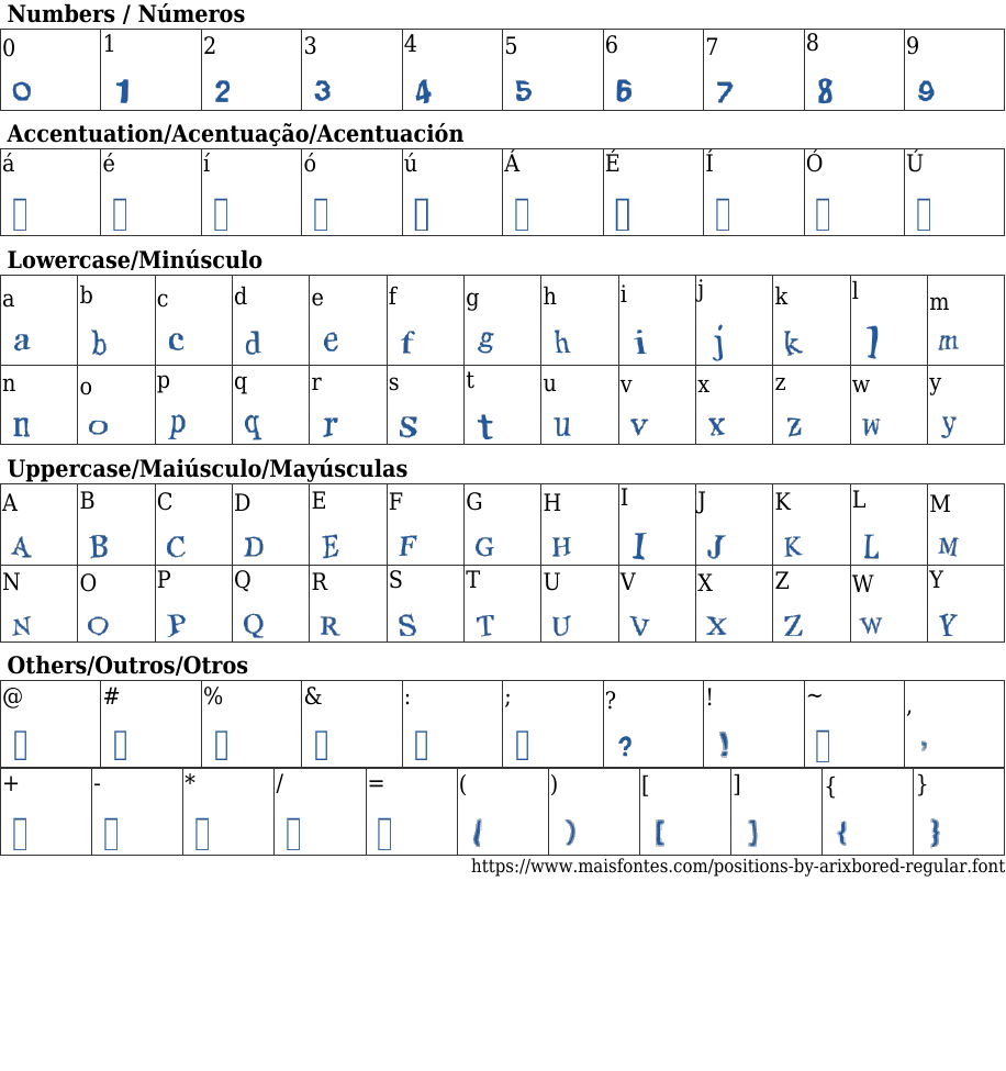 Positions Regular: Baixar Fonte Grátis | MaisFontes