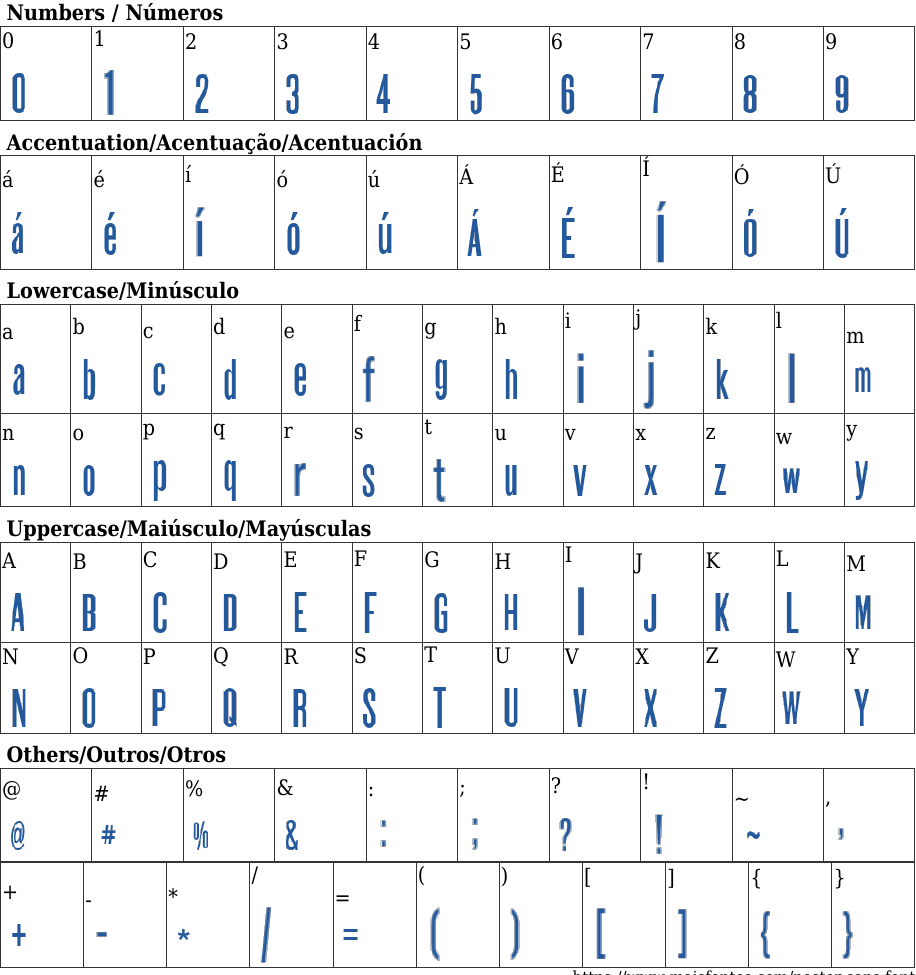 Poster Sans Font: Free Download | MaisFontes