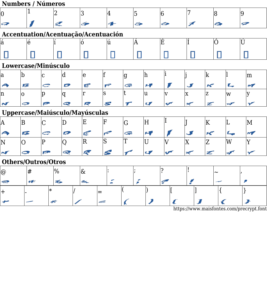 PreCrypt: Baixar Fonte Grátis | MaisFontes