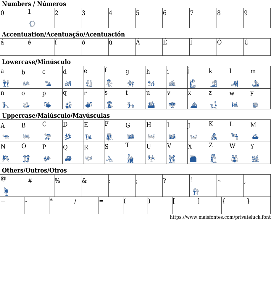 Private Luck: Baixar Fonte Grátis | MaisFontes