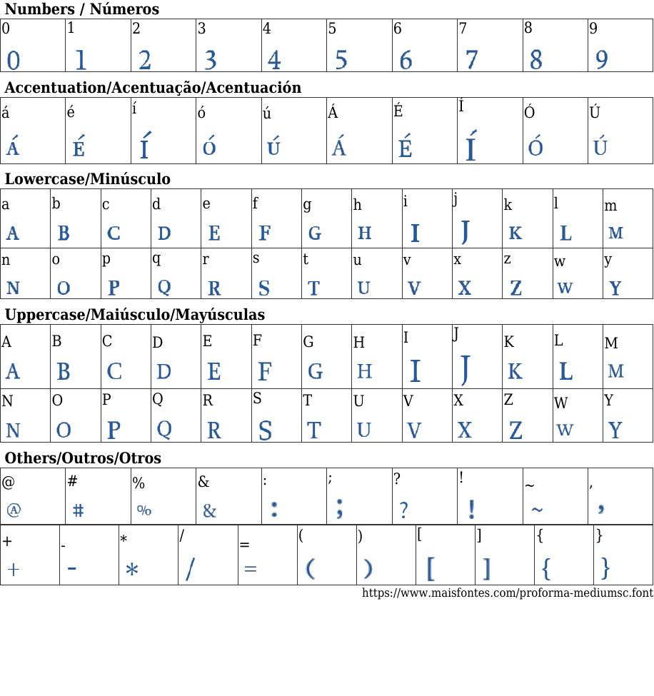 Proforma MediumSC: Free Font Download | MaisFontes