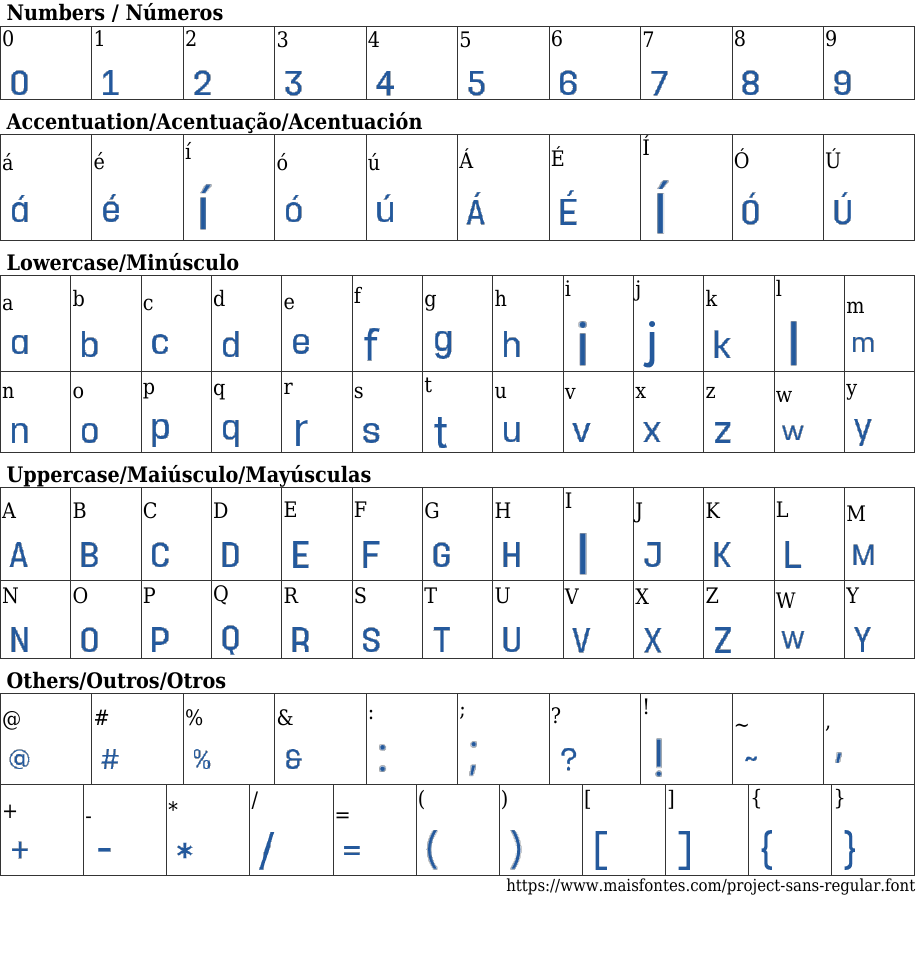 Project Sans Regular Font: Free Download | MaisFontes