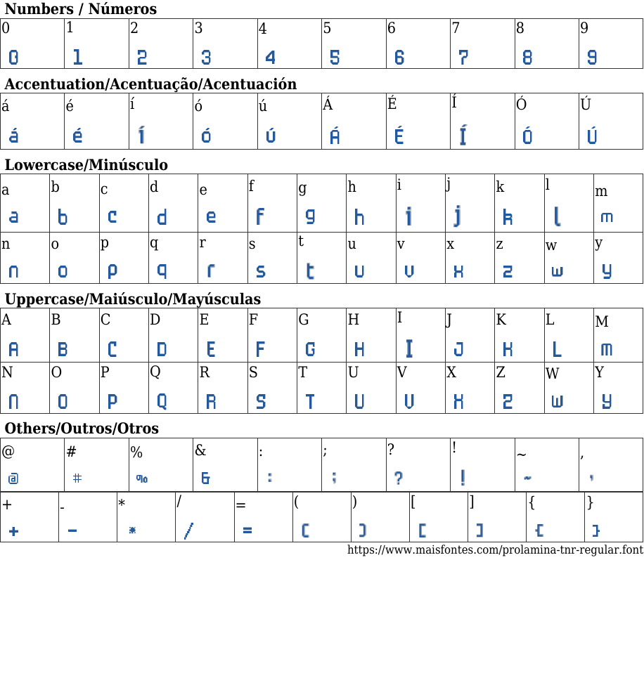 ProLamina TNR Regular: Baixar Fonte Grátis | MaisFontes