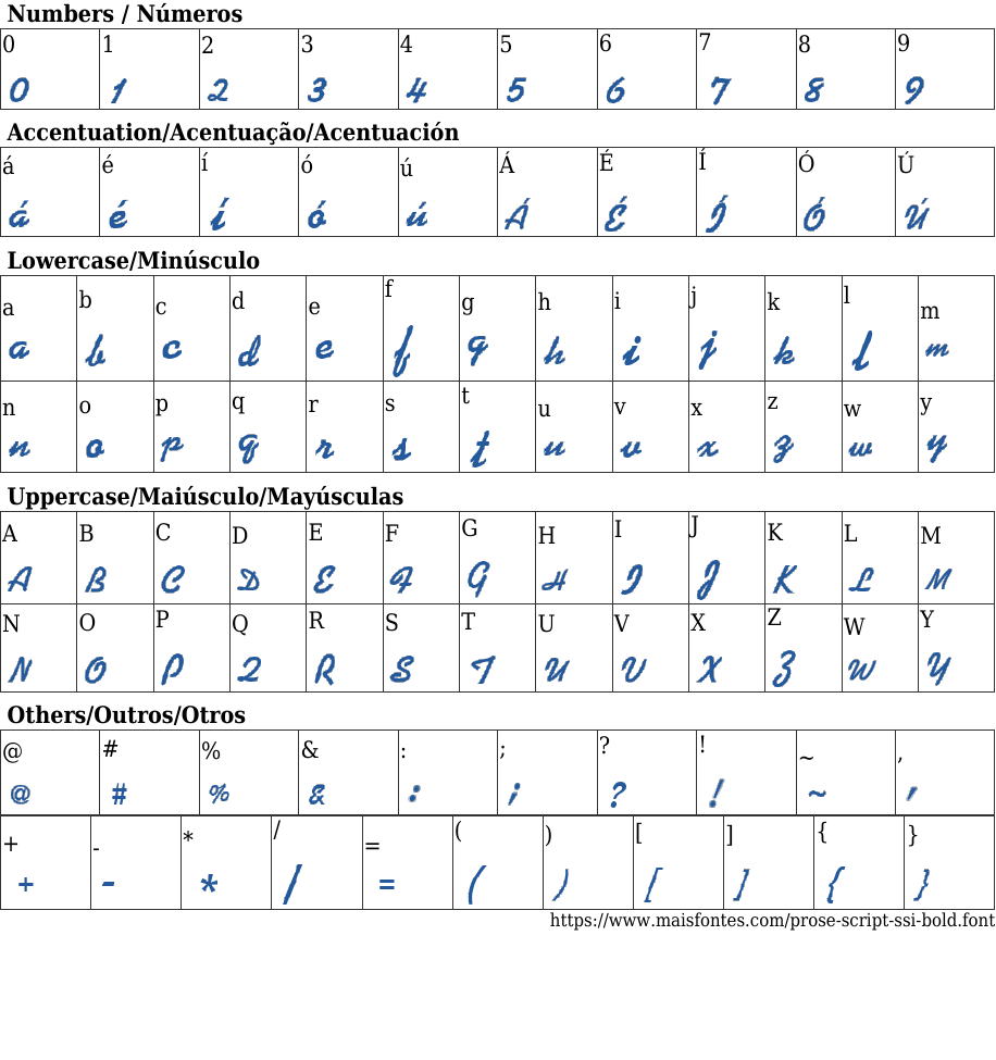 Prose Script SSi Bold: Free Font Download | MaisFontes