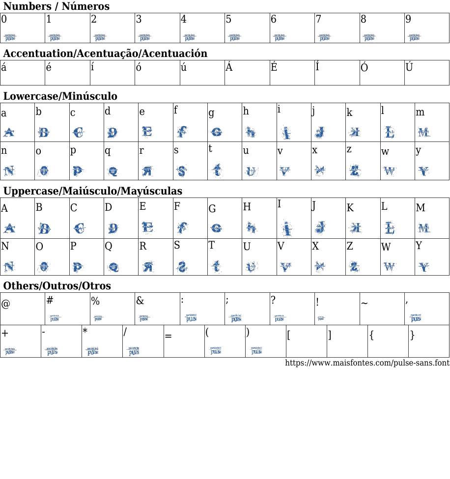 Pulse sans: Baixar Fonte Grátis | MaisFontes