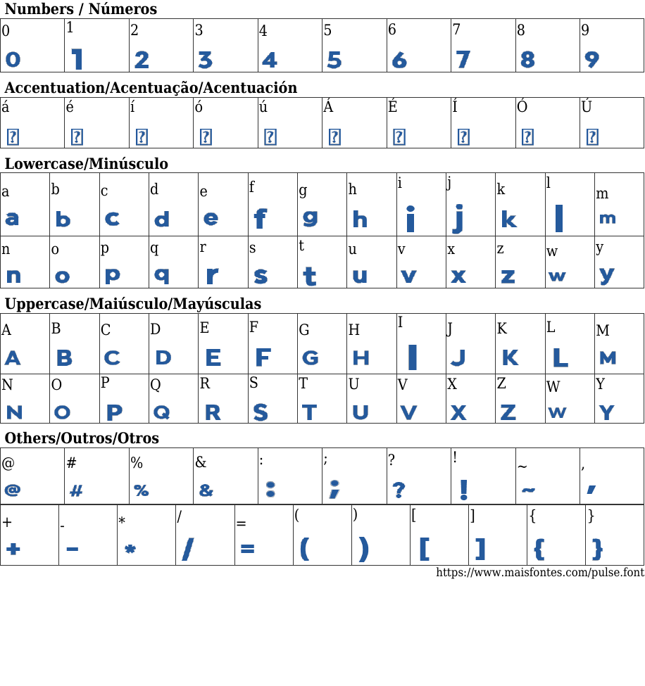 Pulse: Download Free Font | MaisFontes