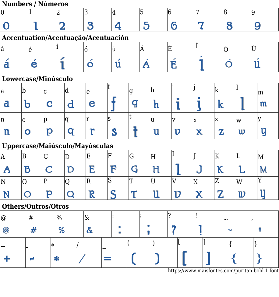 Puritan Rough Bold: Baixar Fonte Grátis | MaisFontes