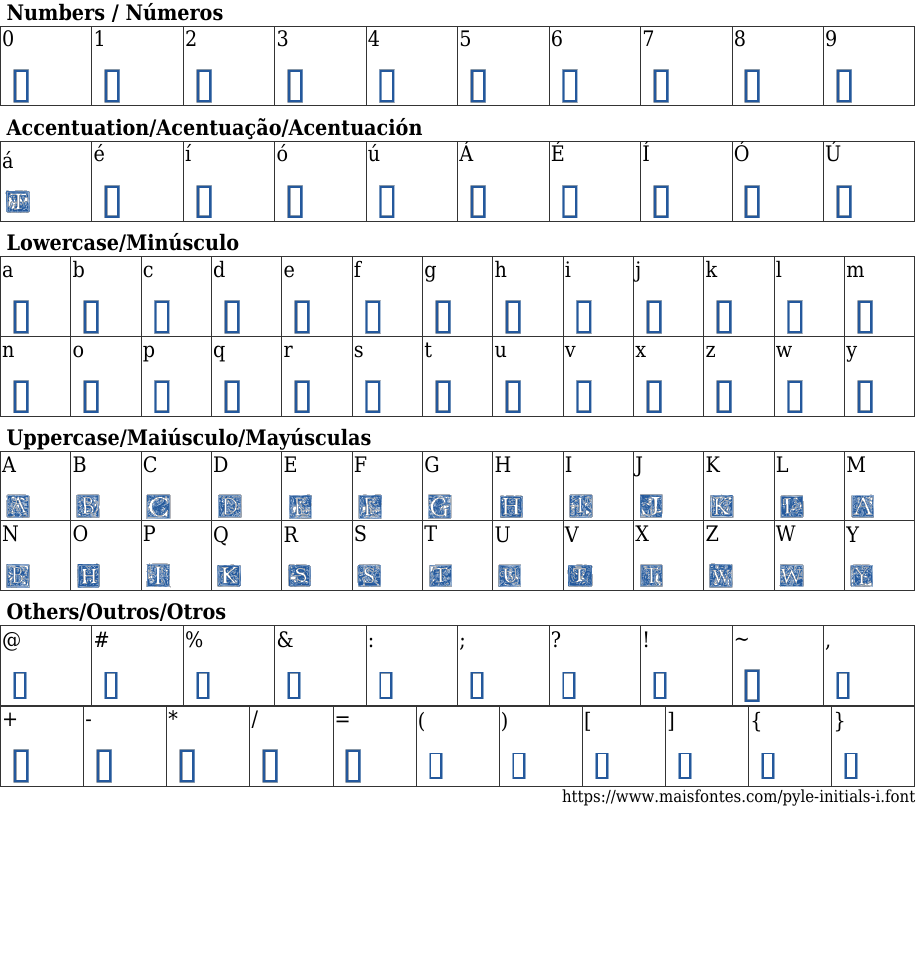 PYLE INITIALS: Free Font Download | MaisFontes