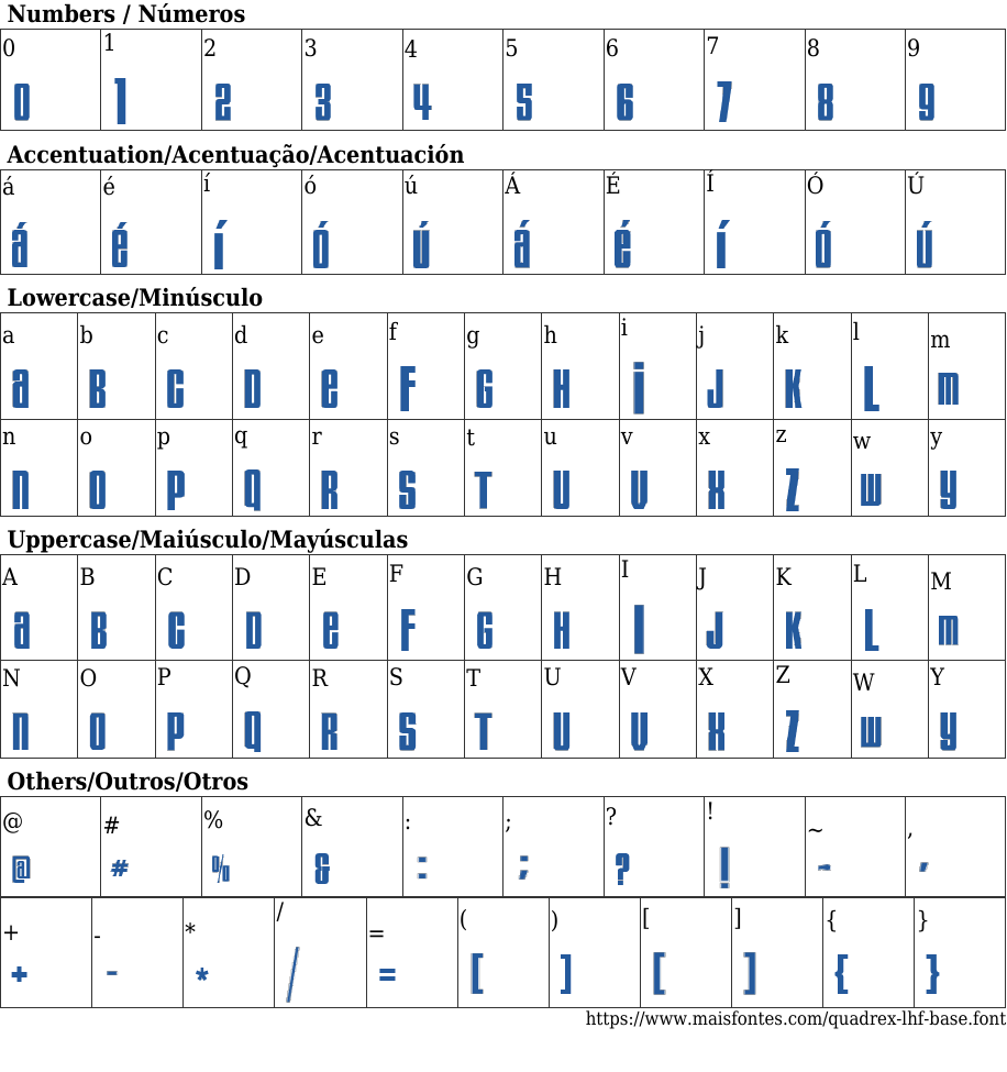 Quadrex v.1.9 Base: Free Font Download | MaisFontes