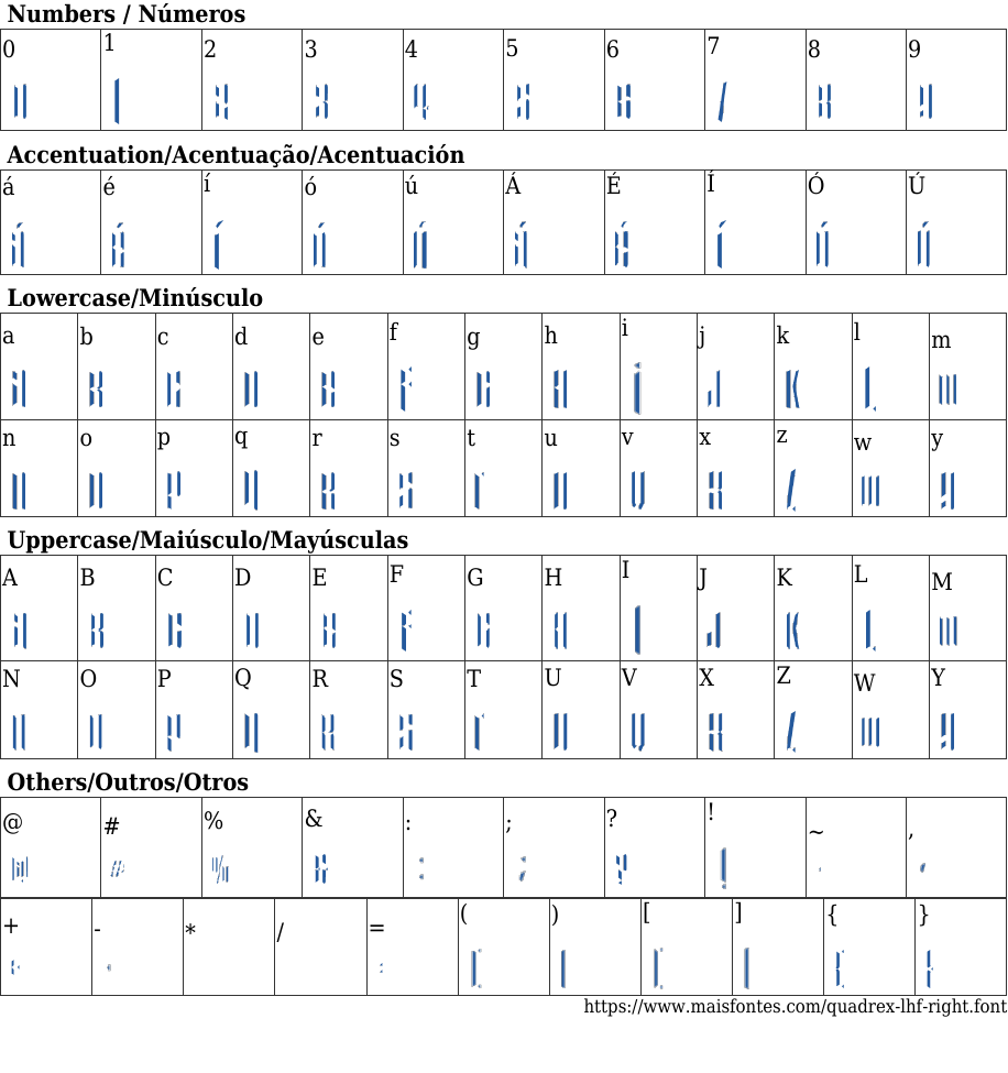 Quadrex v.1.9 Right: Free Font Download | MaisFontes
