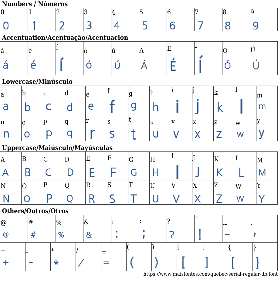 Quebec Serial Regular DB: Free Font Download | MaisFontes