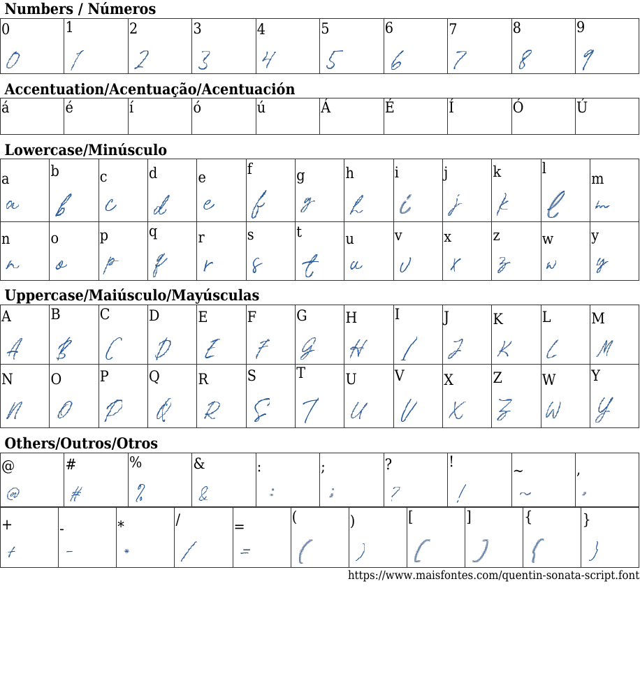 Quentin Sonata Script Font: Free Download | MaisFontes