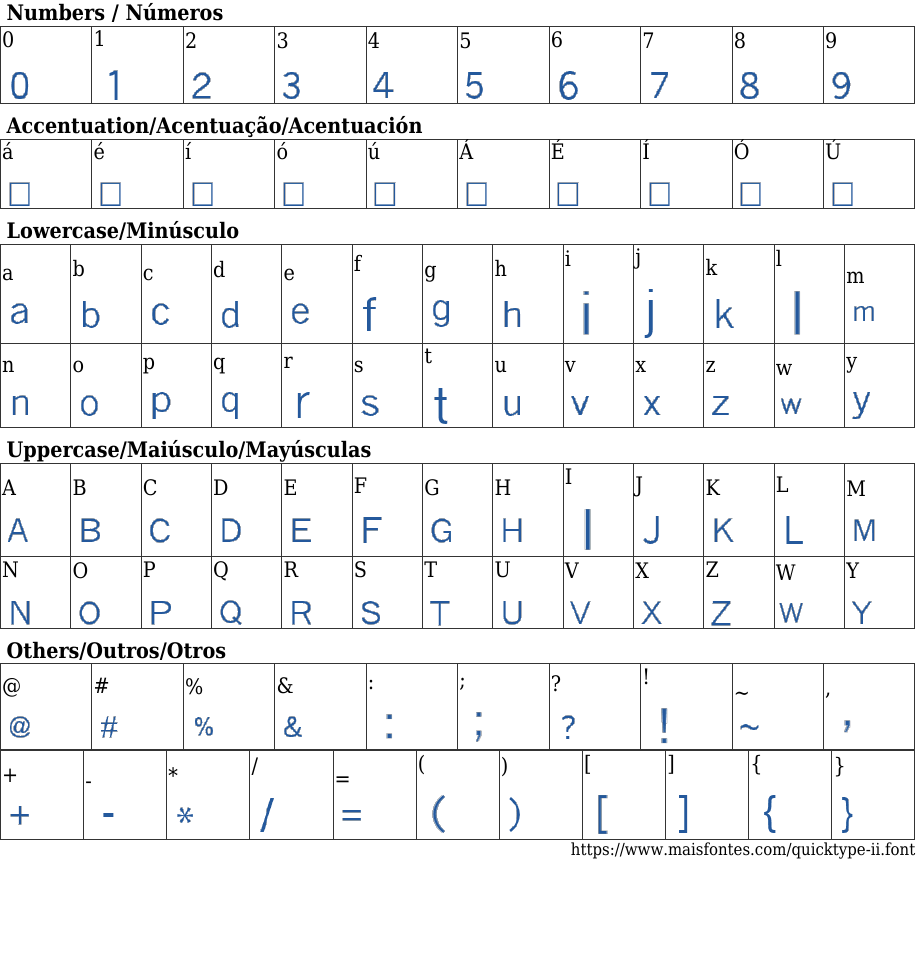 QuickType II: Free Font Download | MaisFontes