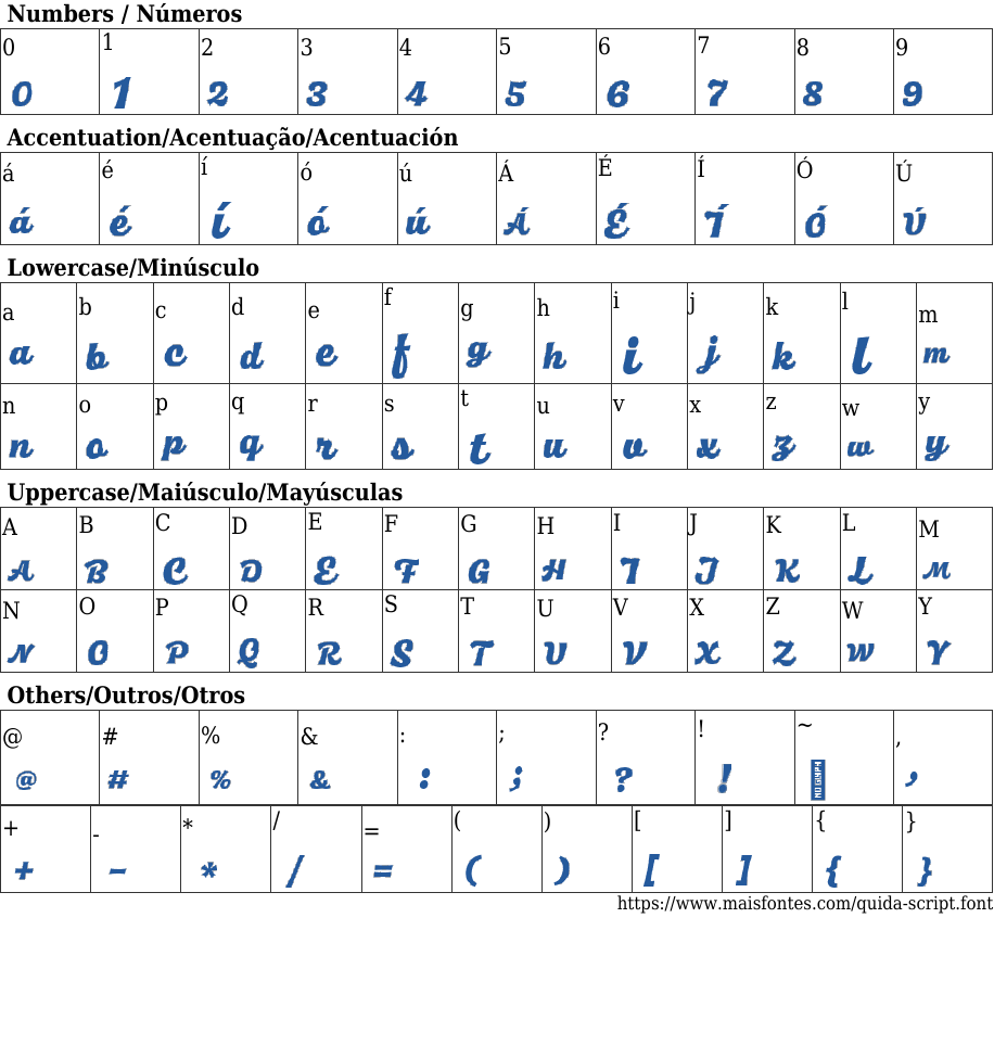 Quida Script Font: Free Download | MaisFontes