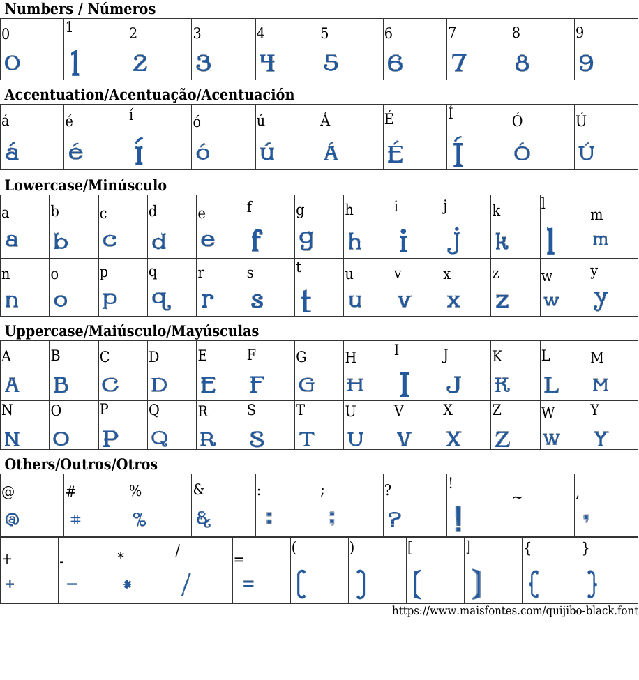 Quijibo Black Font: Free Download | MaisFontes