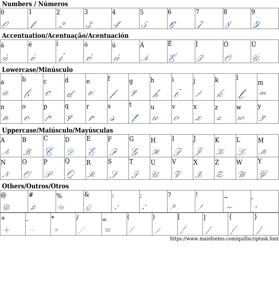Quill Script SSK: Free Font Download | MaisFontes