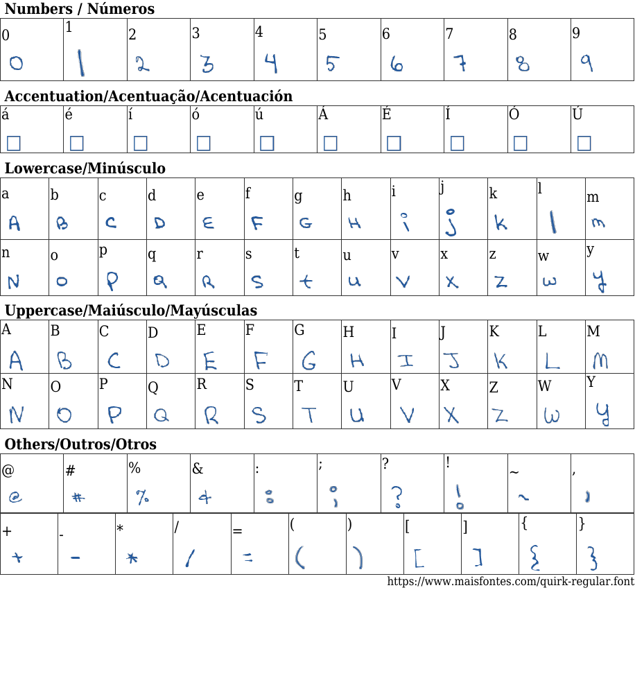 Quirk Regular: Baixar Fonte Grátis | MaisFontes