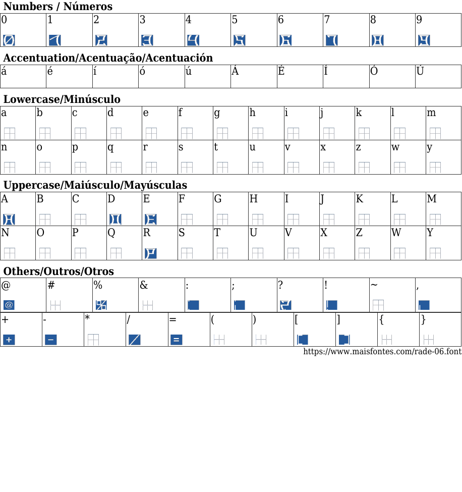 RADE 06: Free Font Download | MaisFontes