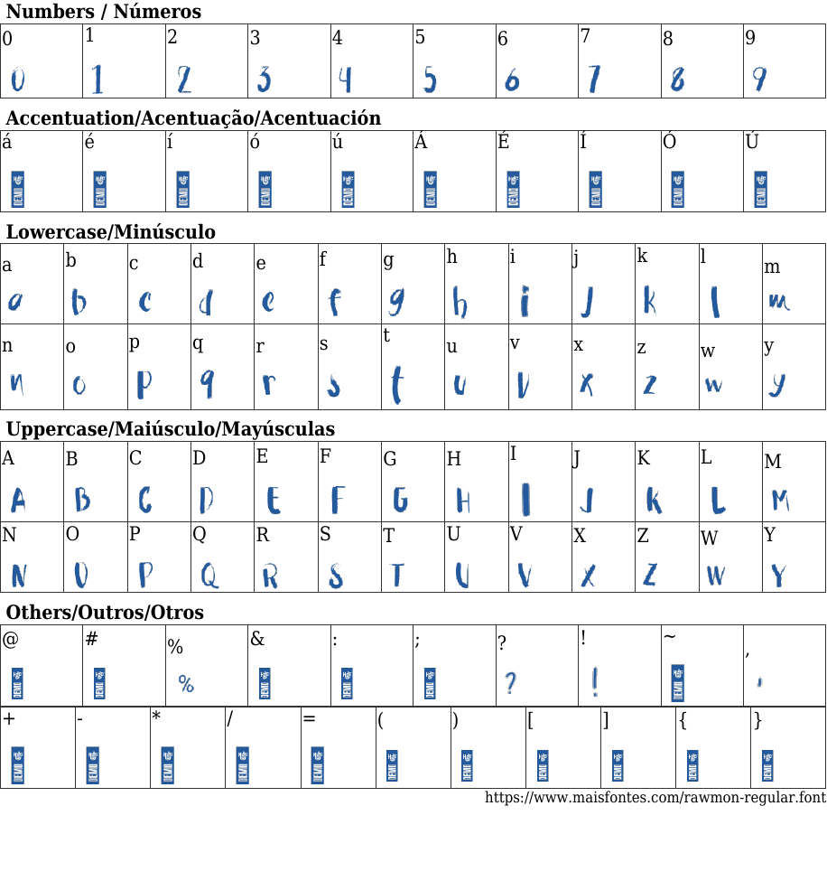 Rawmon Regular: Baixar Fonte Grátis | MaisFontes