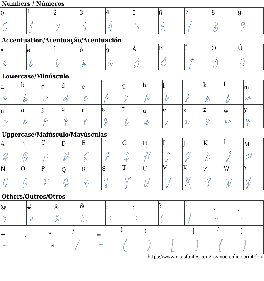 Raymod Colin Script: Free Font Download | MaisFontes