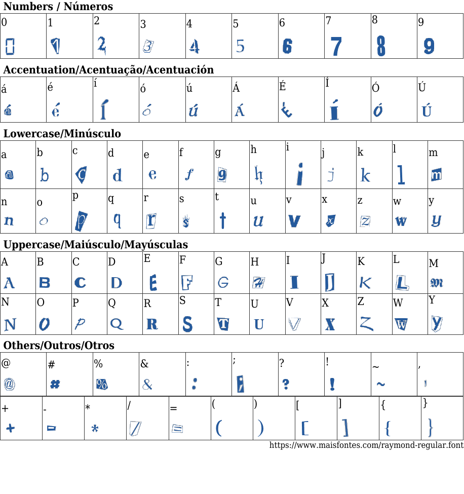 RAYMOND Box Regular: Baixar Fonte Grátis | MaisFontes