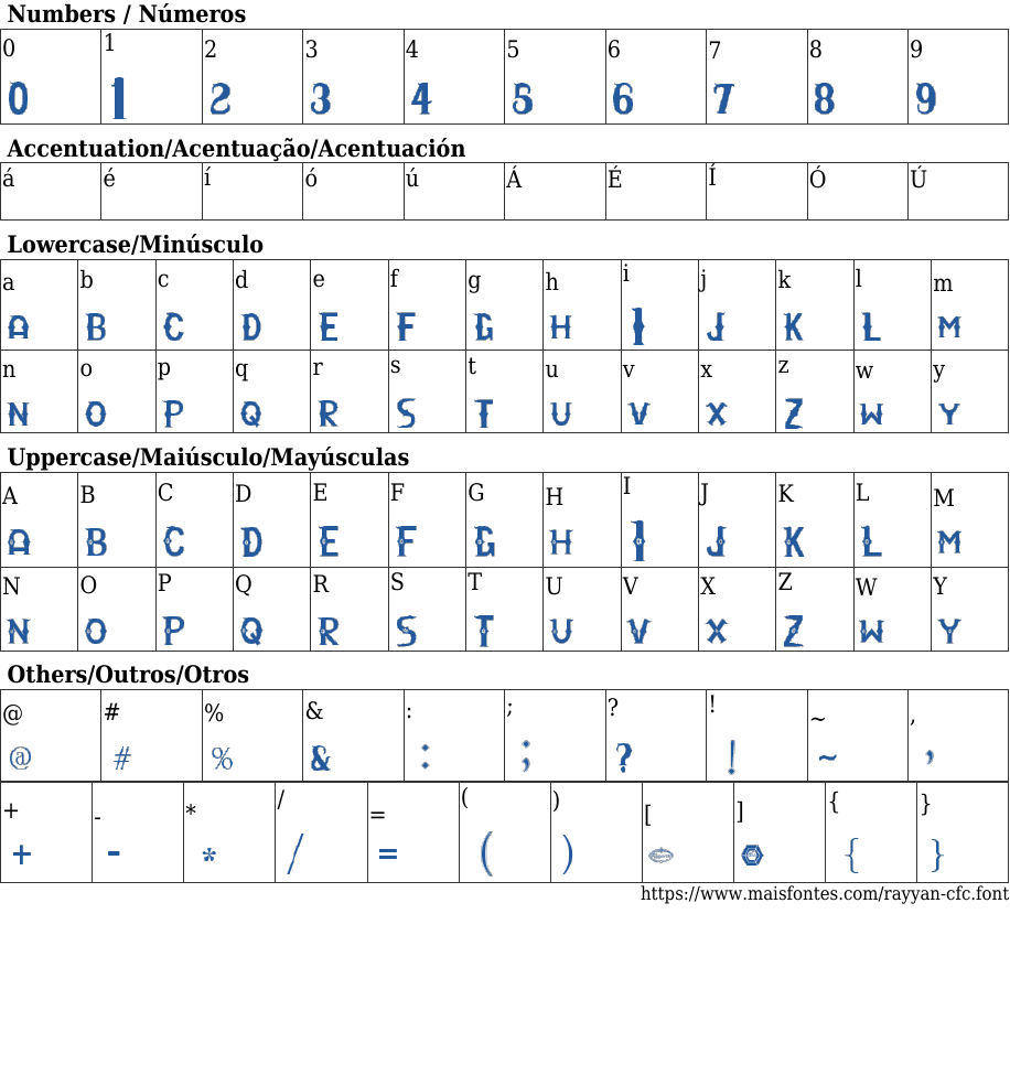 Rayyan CFC Font: Free Download | MaisFontes