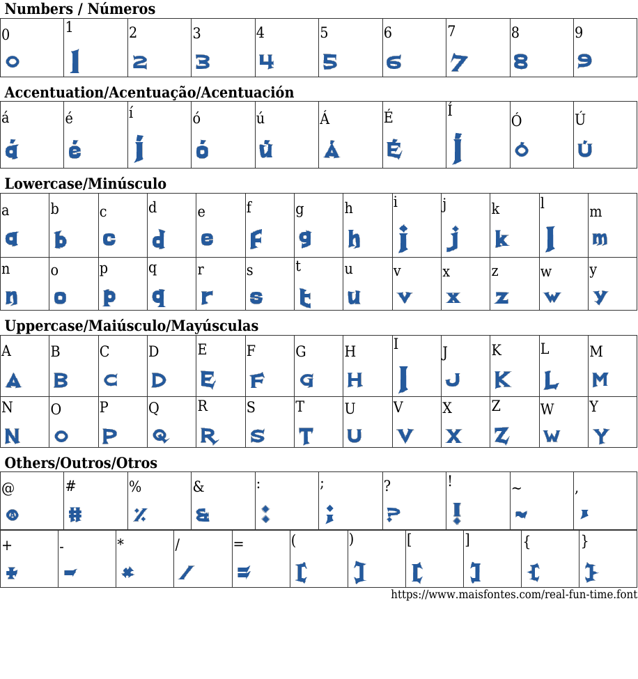 Real Fun Time: Free Font Download | MaisFontes