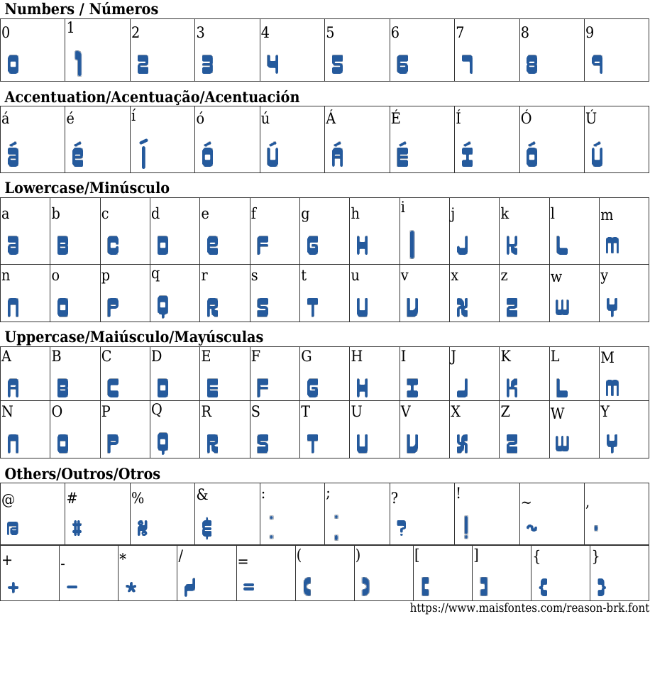 Reason BRK: Baixar Fonte Grátis | MaisFontes