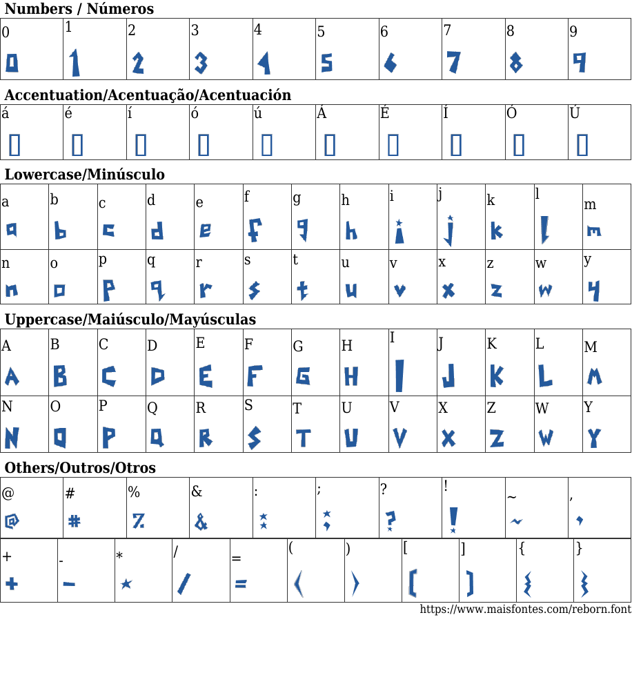 Reborn: Free Font Download | MaisFontes