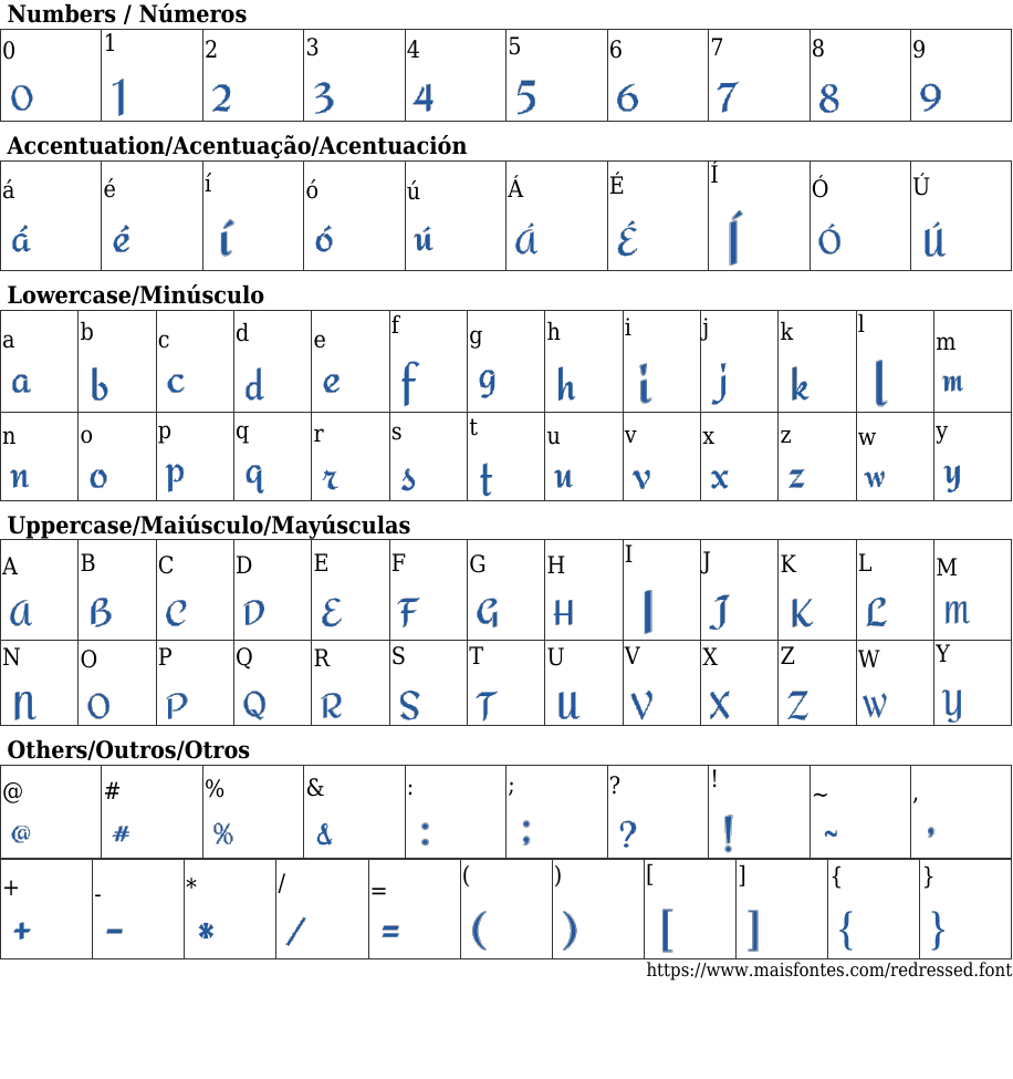 Redressed Font: Free Download | MaisFontes