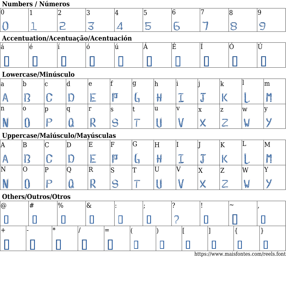 Reels: Free Font Download | MaisFontes